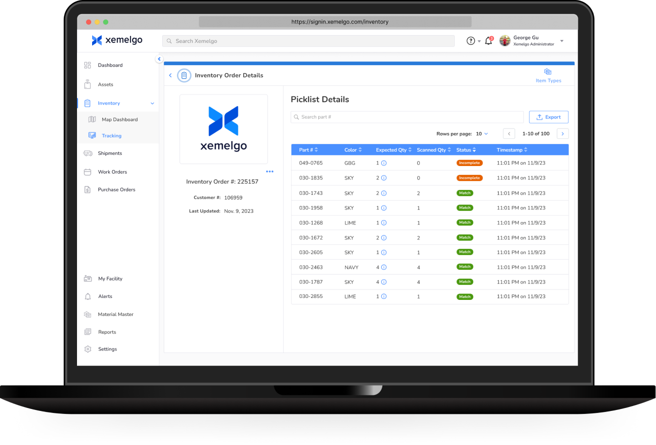 Picklist Verification | Xemelgo Picklist Verification | Xemelgo